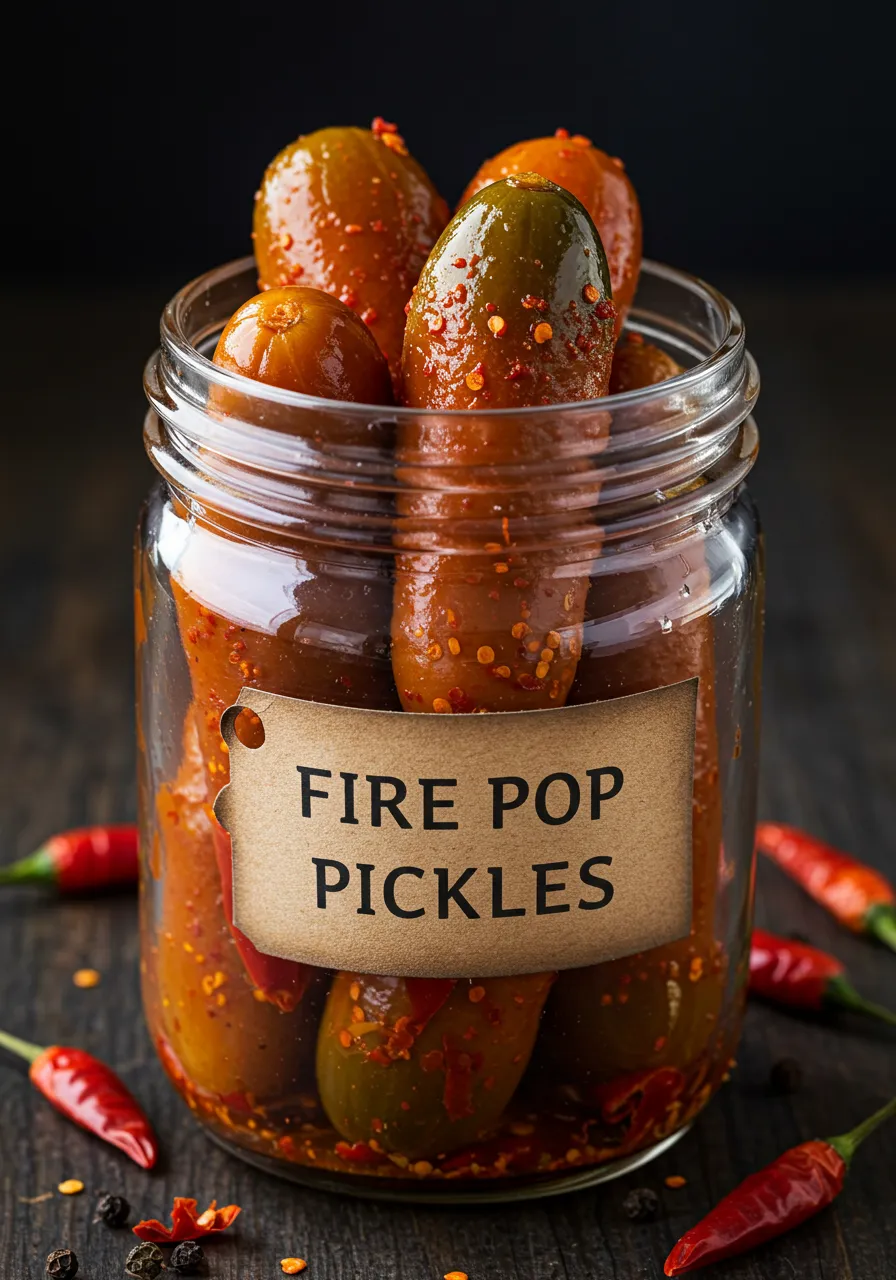 Fire Pop Pickles | Flirt Recipes