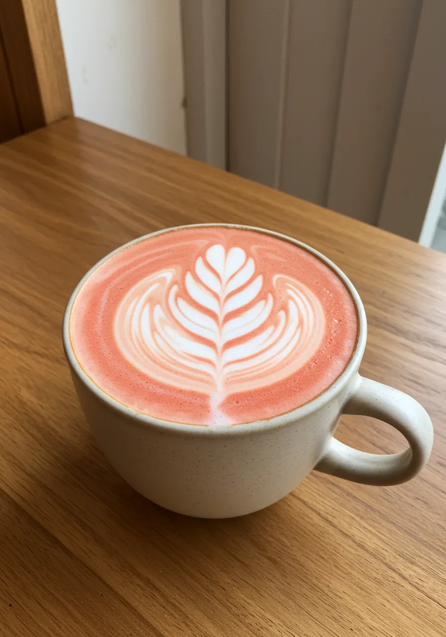 Desert Rose Latte | Flirt Recipes