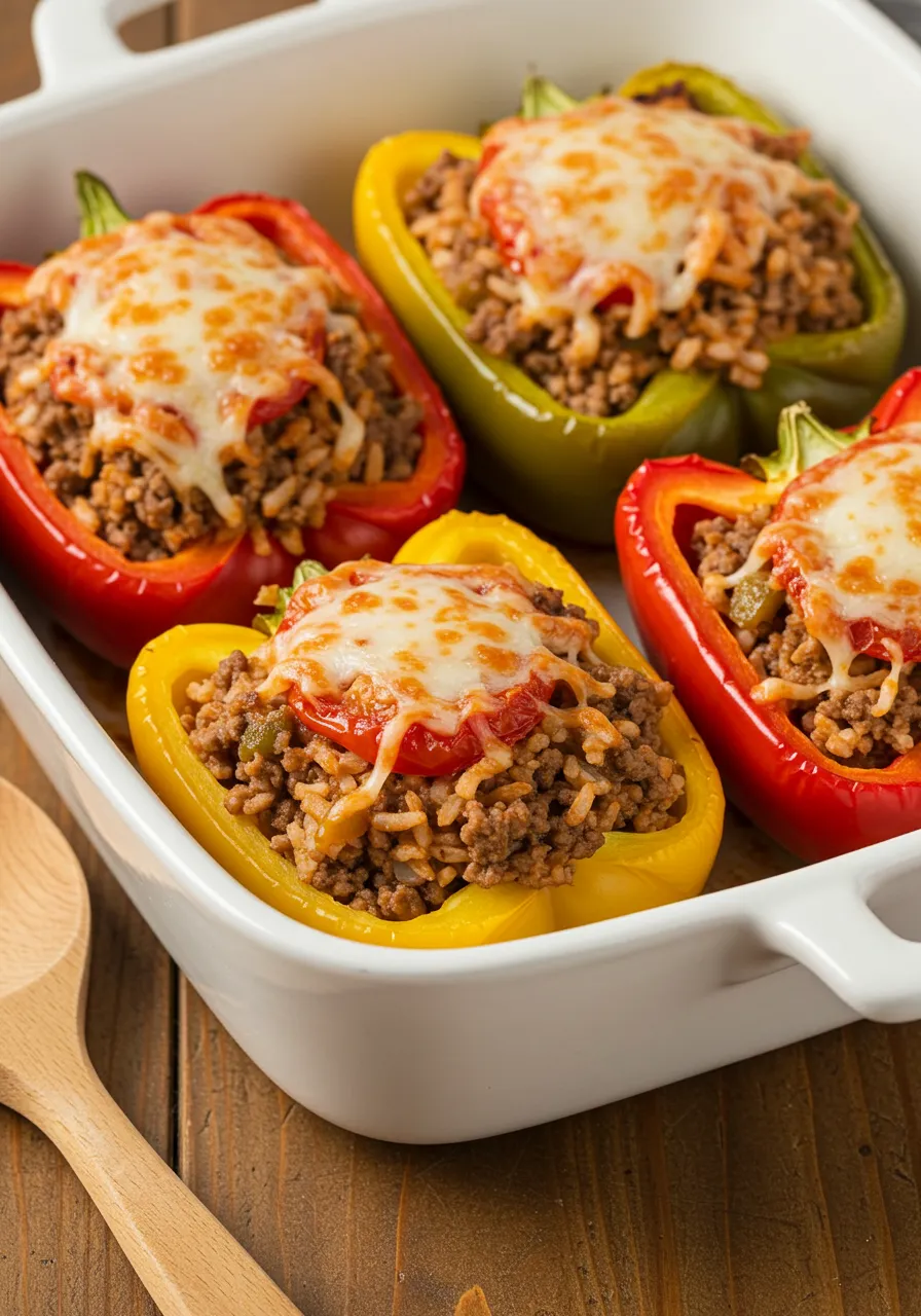 Fast Stuffed Peppers | Flirt Recipes