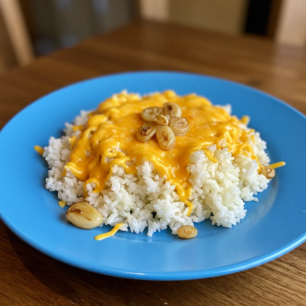 Cheesy Garlic Rice | Flirt Recipes