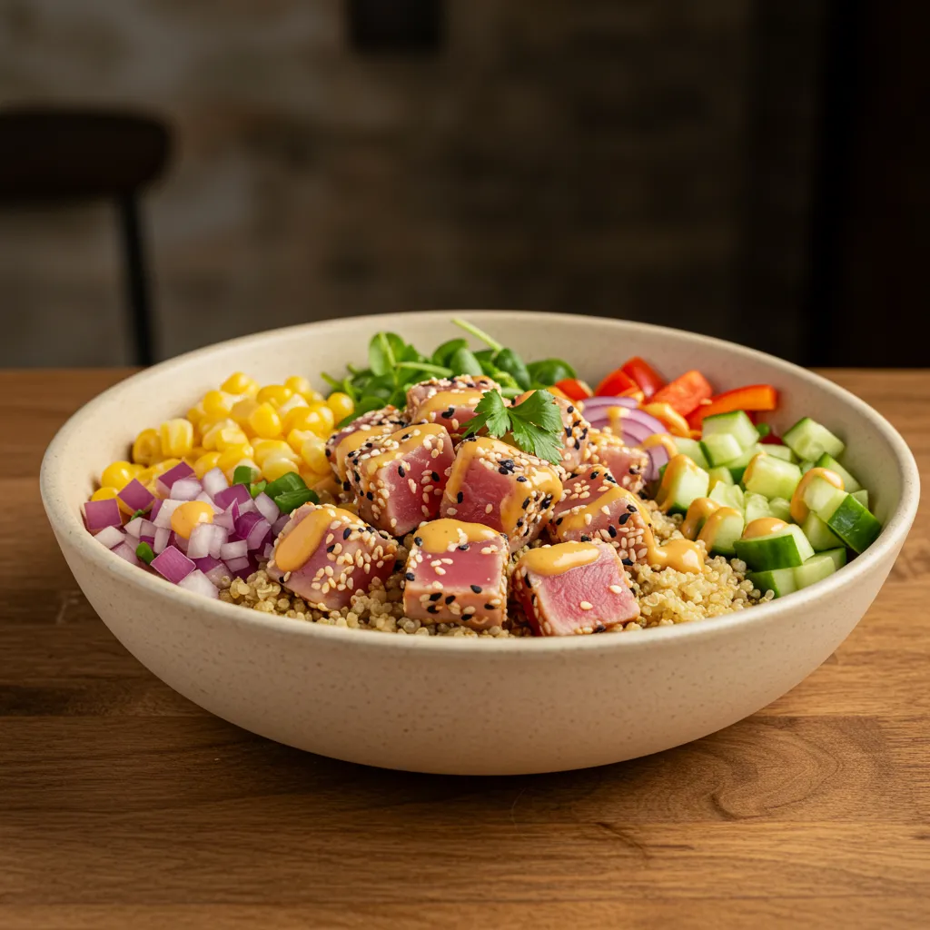 Tuna Power Bowl | Flirt Recipes