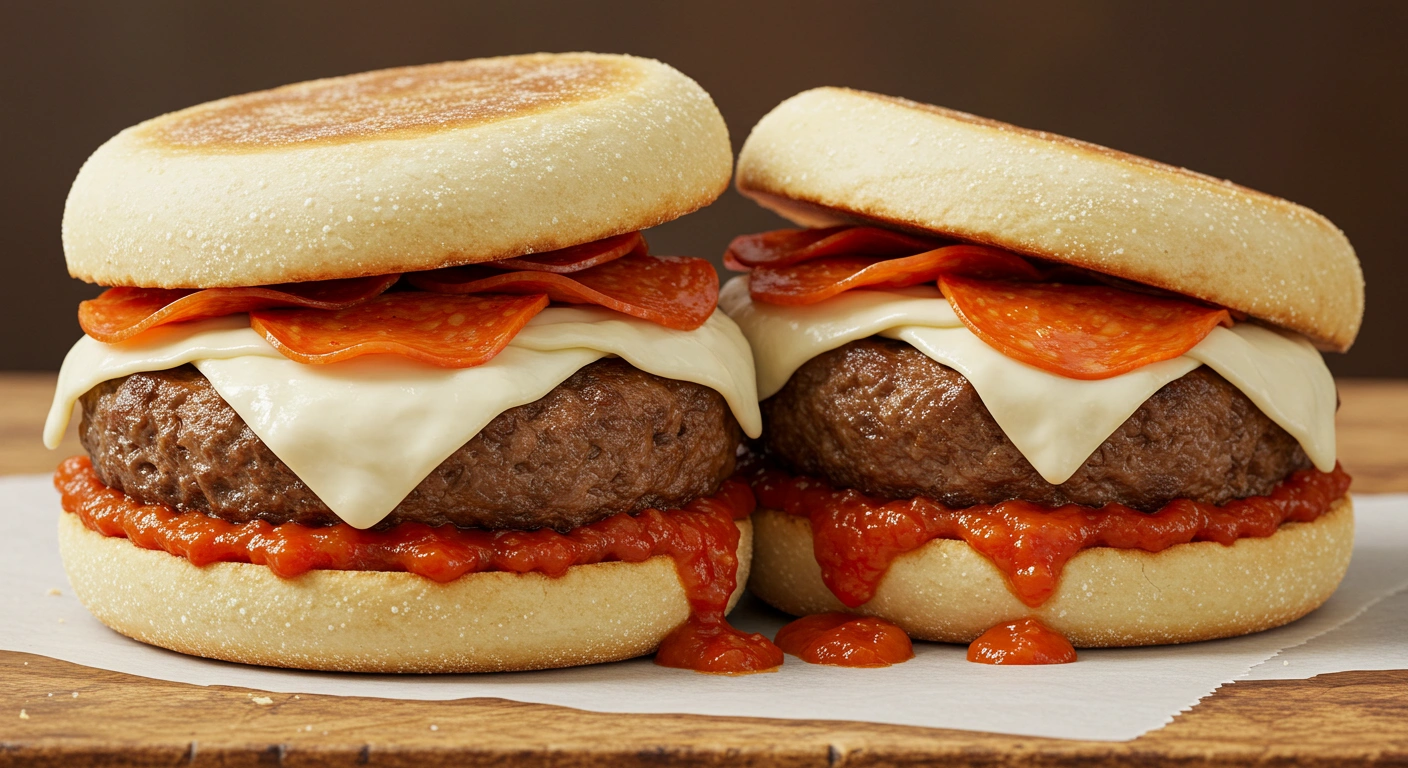 Pizza Burgers | Flirt Recipes