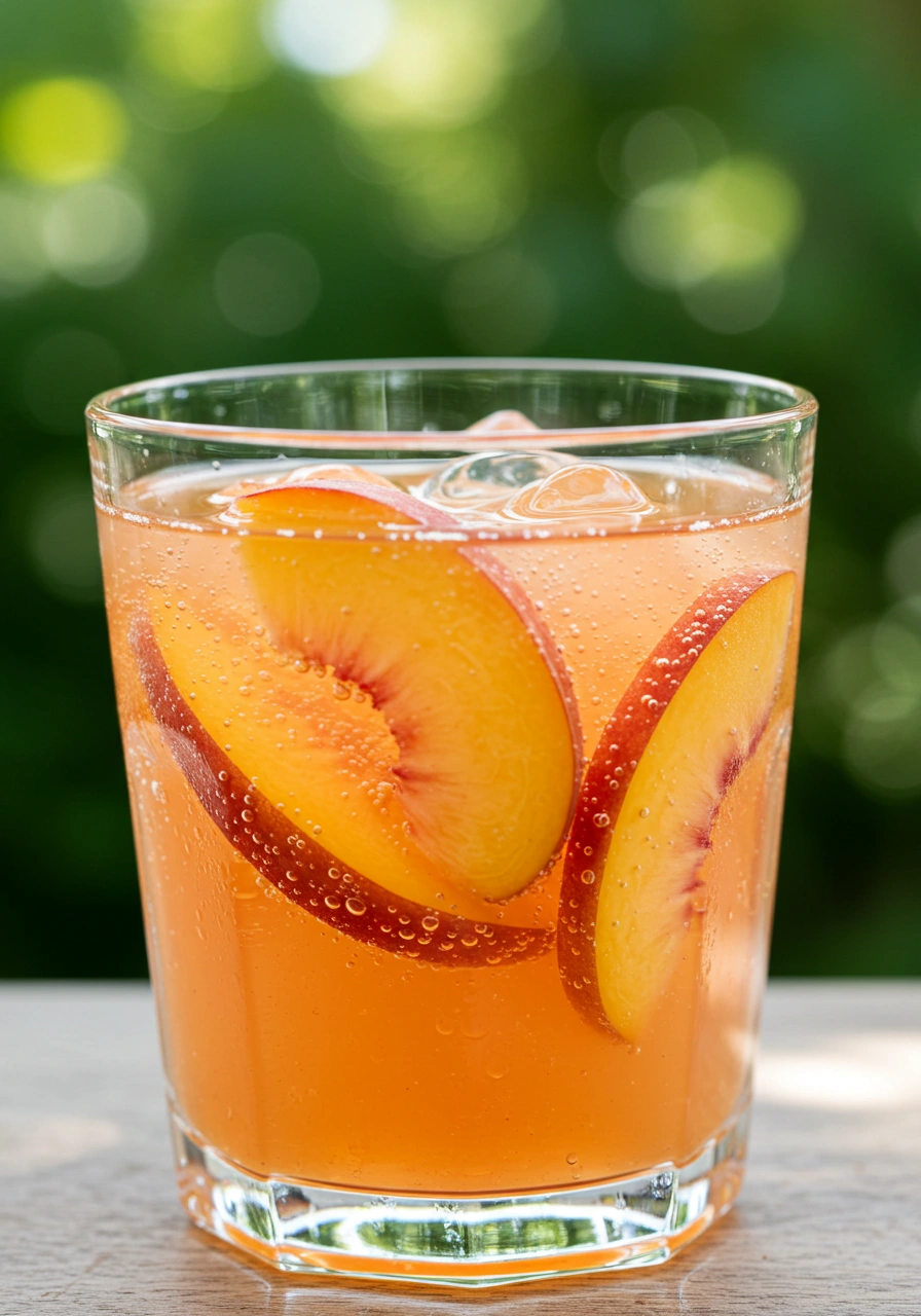 Peach Lemonade Delight | Flirt Recipes