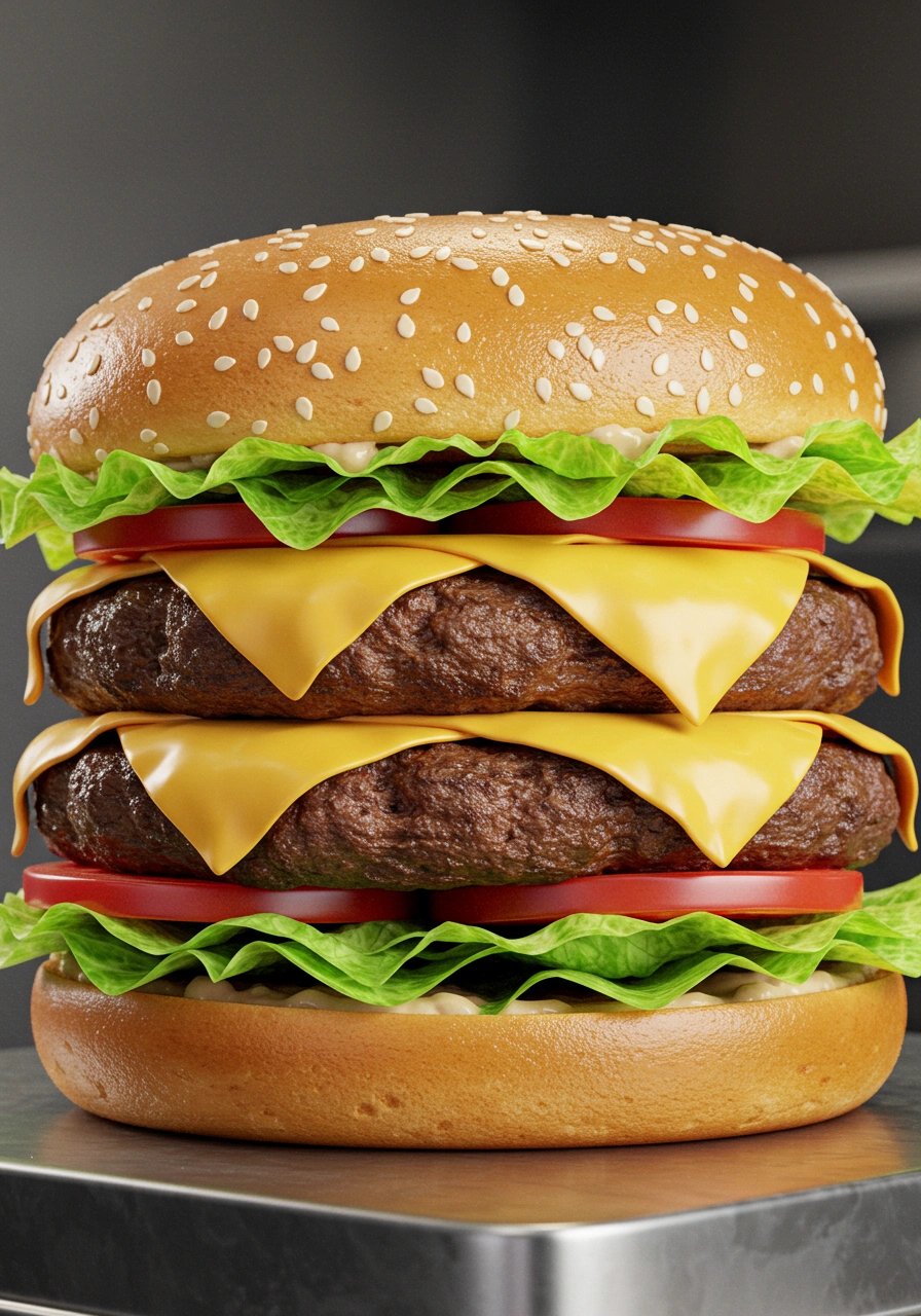 Classic Double Cheeseburger | Flirt Recipes