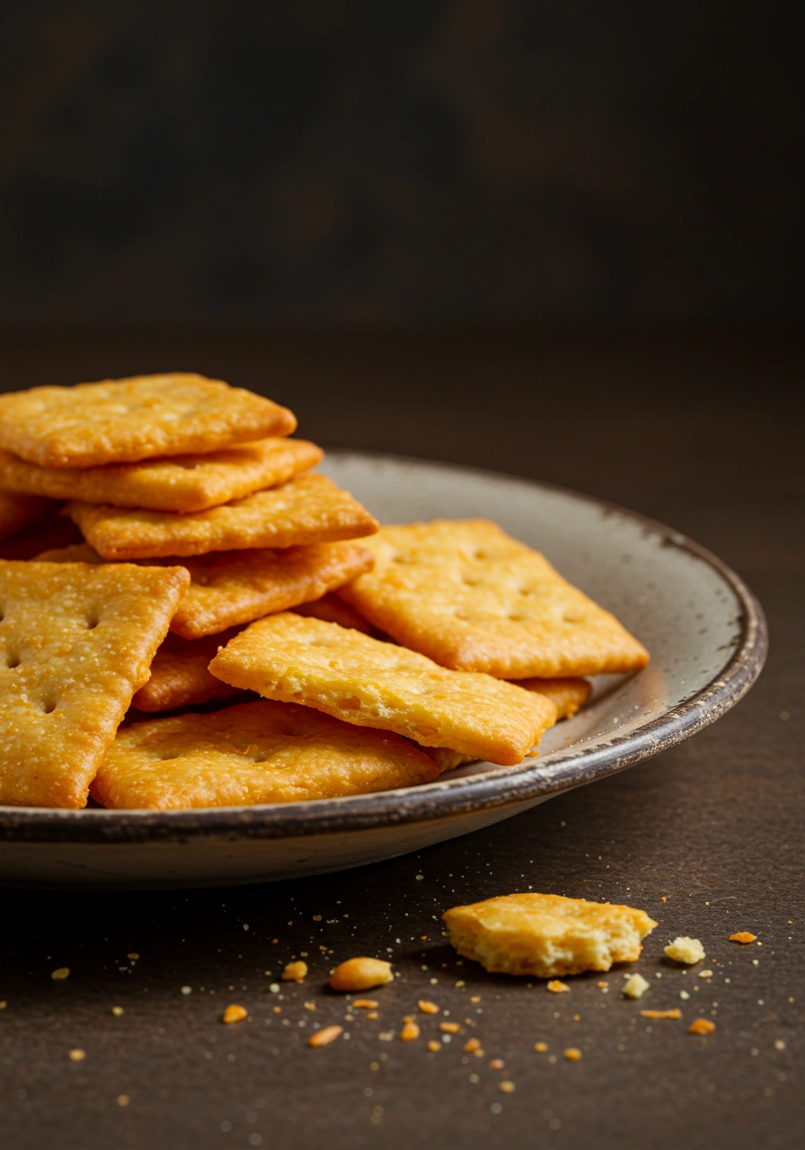 Southern Cheese Crackers Snack | Flirt Recipes