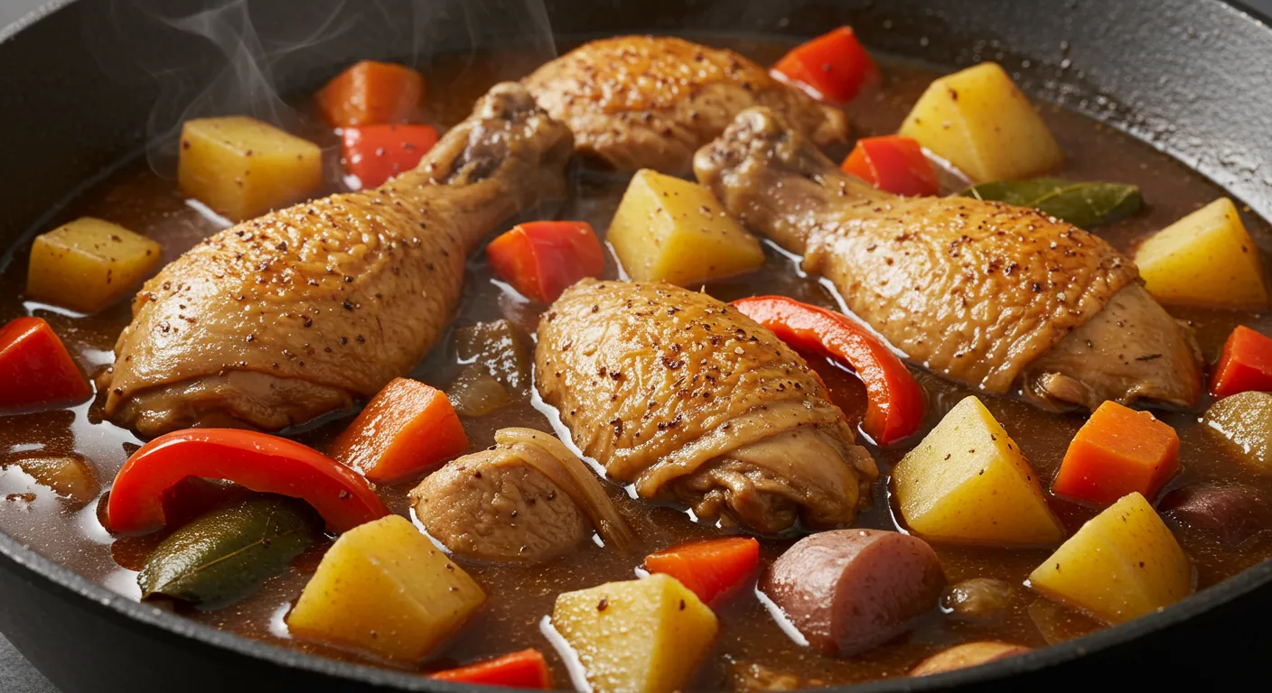 Coffee-Infused Chicken Stew | Flirt Recipes