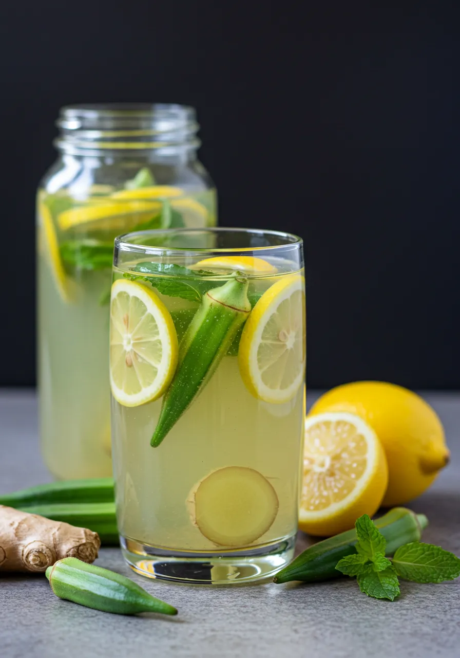 Okra Water Elixir | Flirt Recipes