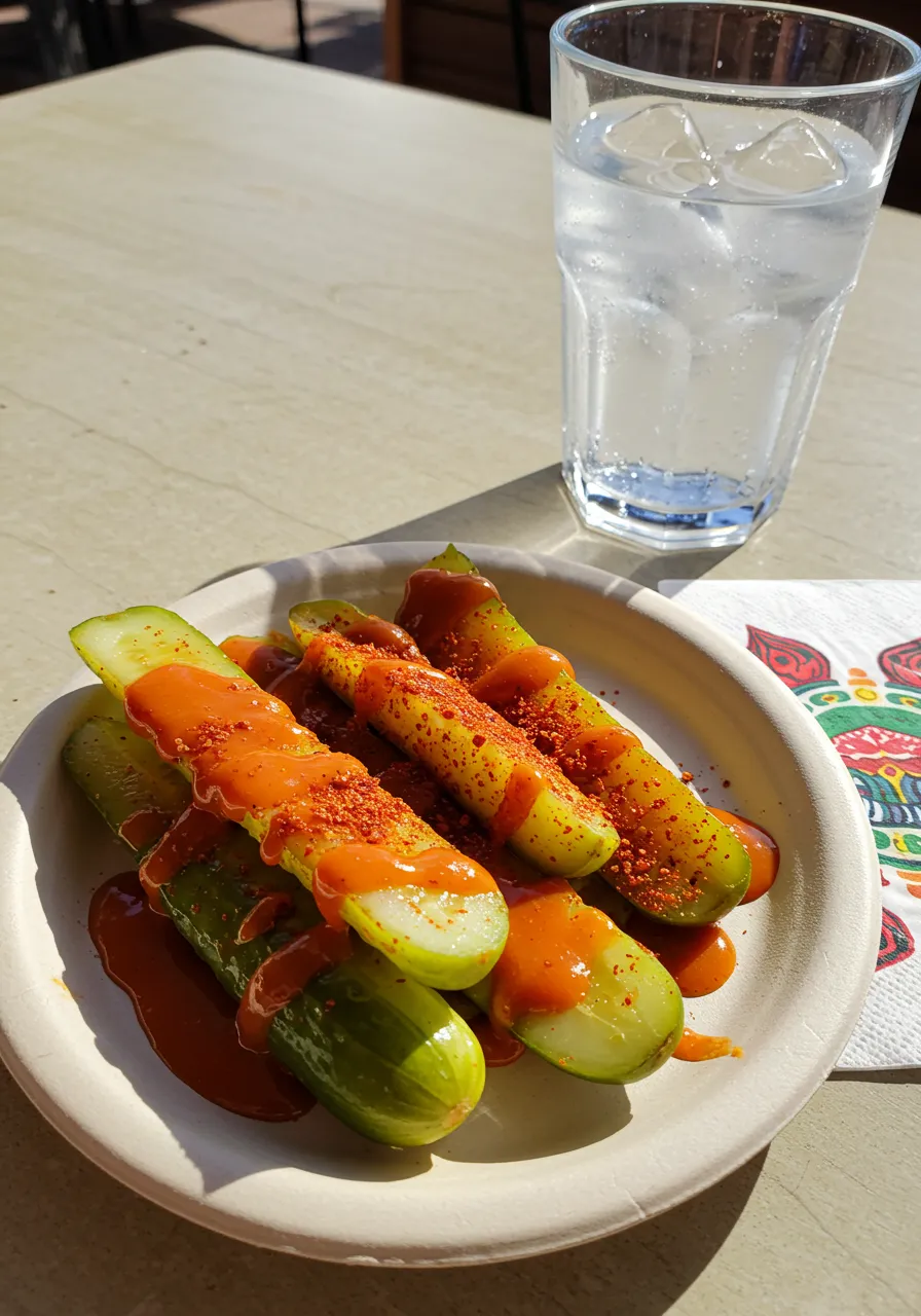 Chamoy Pickle Snack | Flirt Recipes