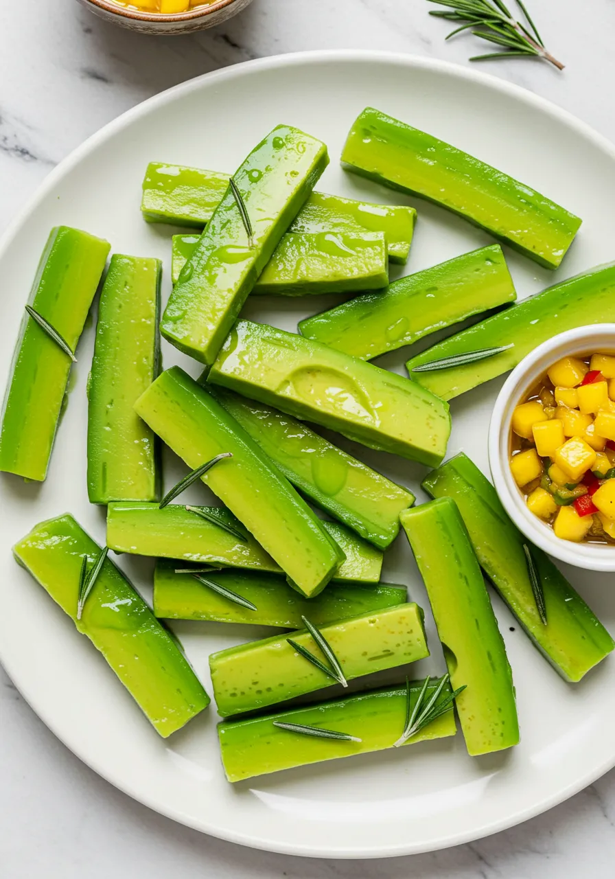 Avocado Jelly Fries | Flirt Recipes