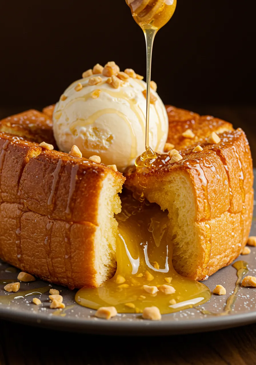 Lava Honey Toast | Flirt Recipes