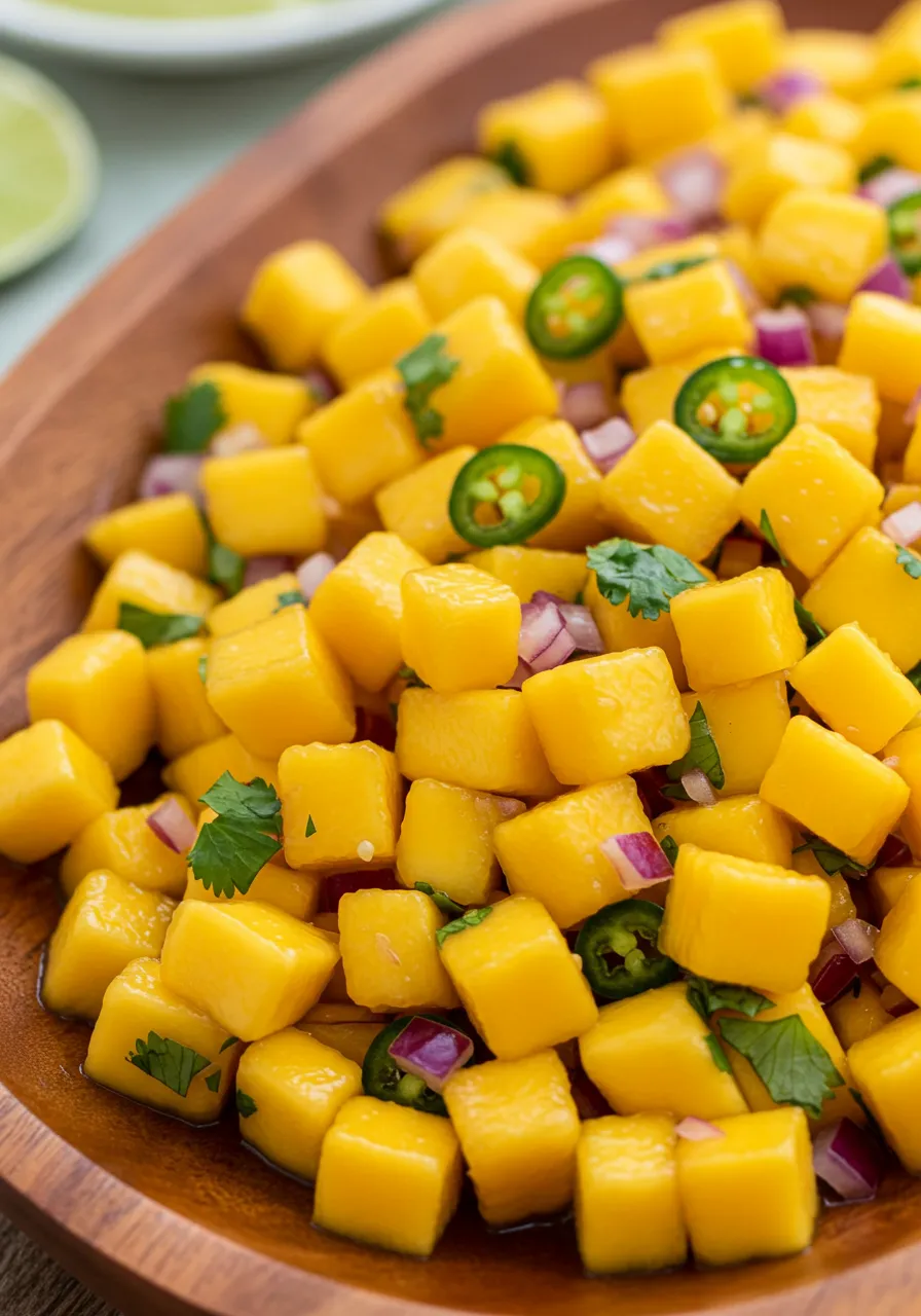 Sunburn Mango Salsa | Flirt Recipes
