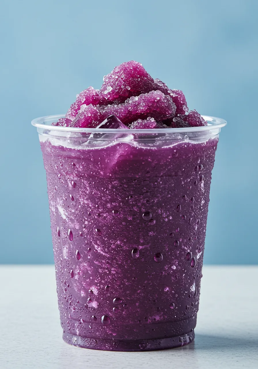 Electric Grape Slush | Flirt Recipes