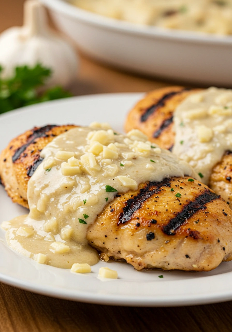Creamy Garlic Parmesan Chicken | Flirt Recipes
